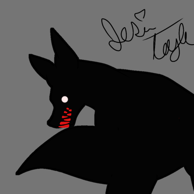 speedpaint ~Demonic Wolf~ - ibisPaint