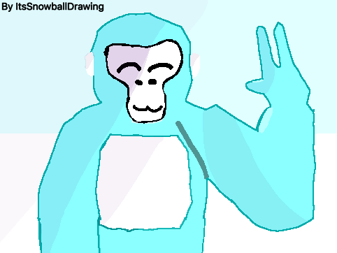 gorilla tag fanart - ibisPaint