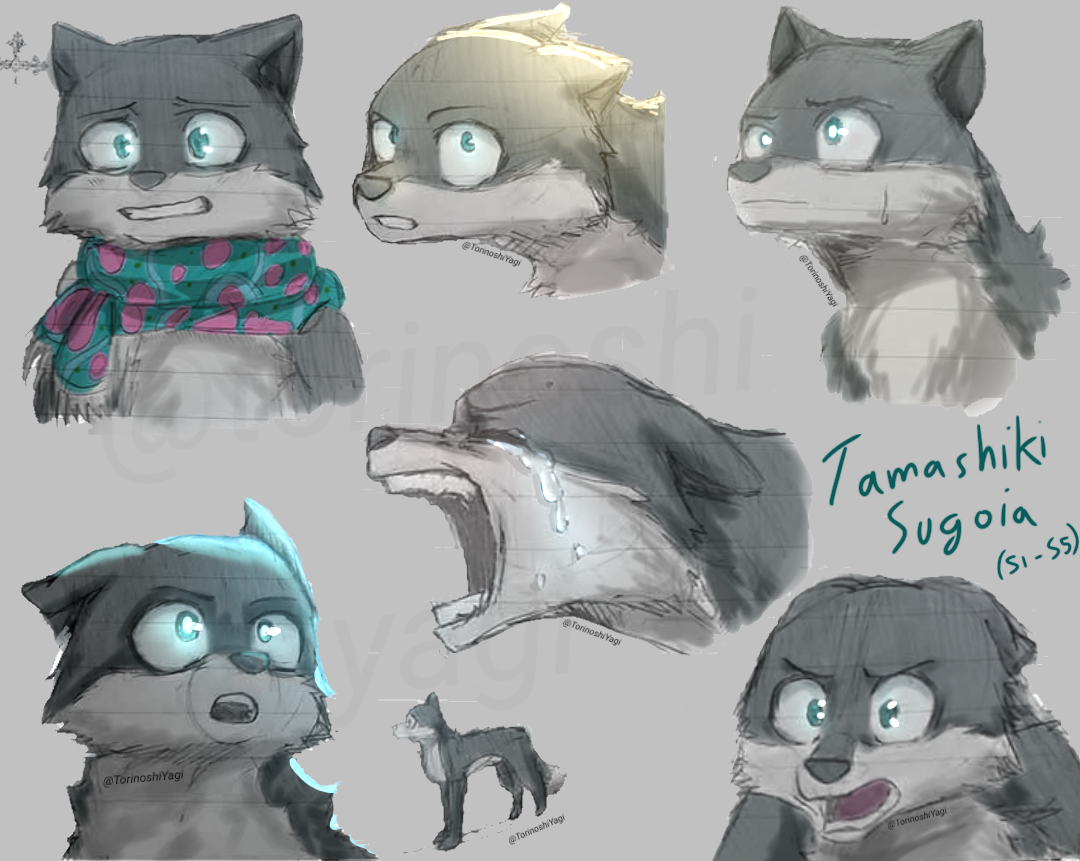 Original Manga MC Design Doodles - ibisPaint