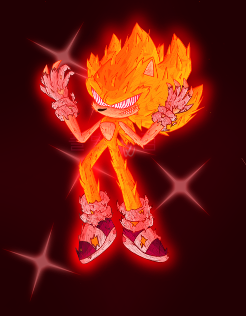 Super Sonic (Fleetway Comics) - ibisPaint
