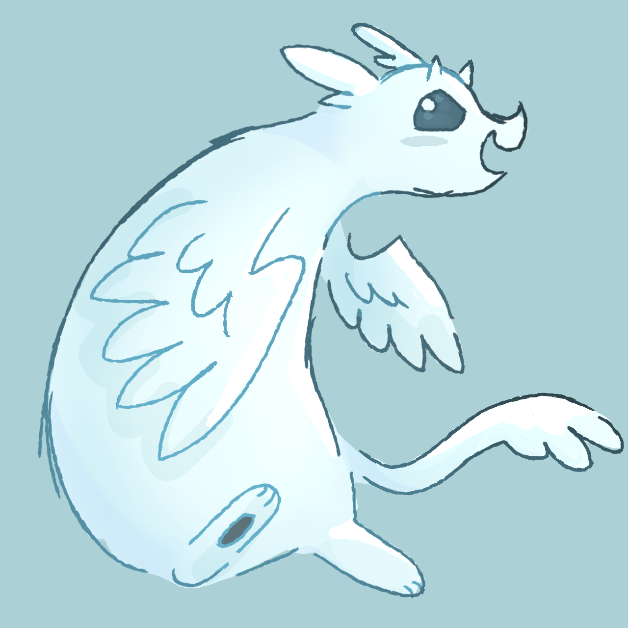 Untitled creature design - ibisPaint