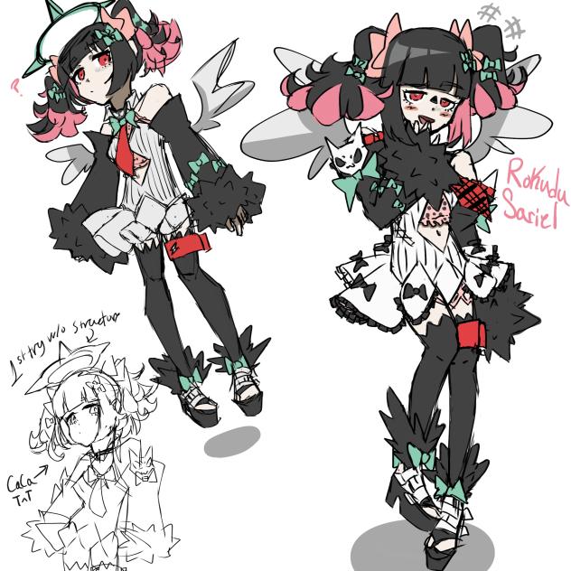 Rokudu Sariel sketch - ibisPaint