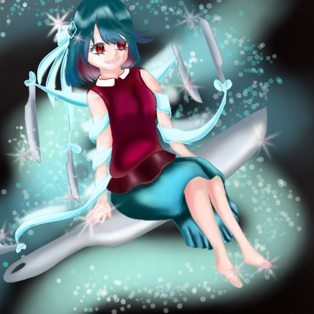 Girl knives🔪 - ibisPaint