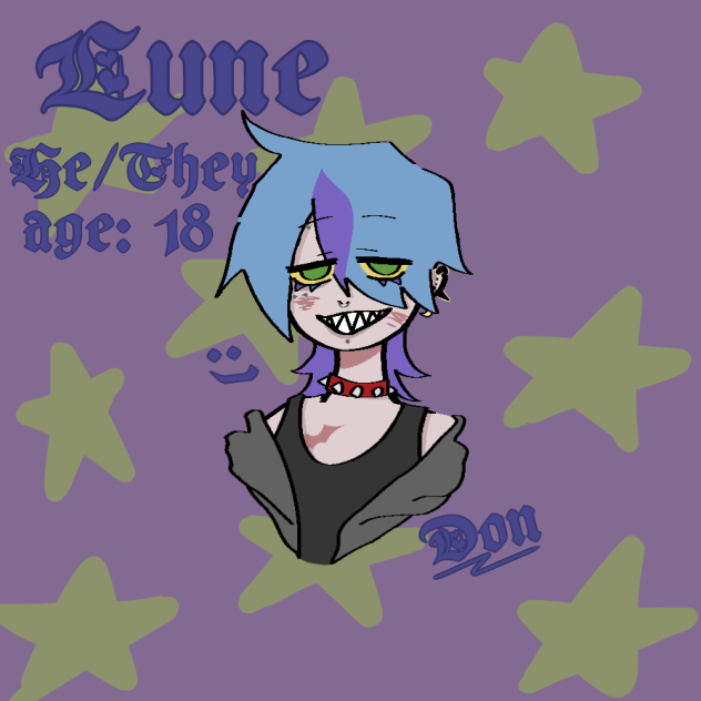 OC, Lune - ibisPaint