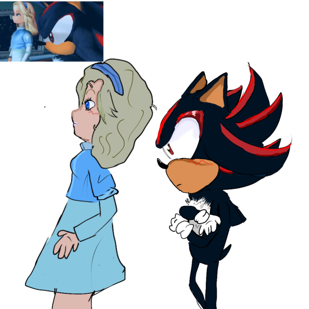 shadow and maria 🤷 - ibisPaint