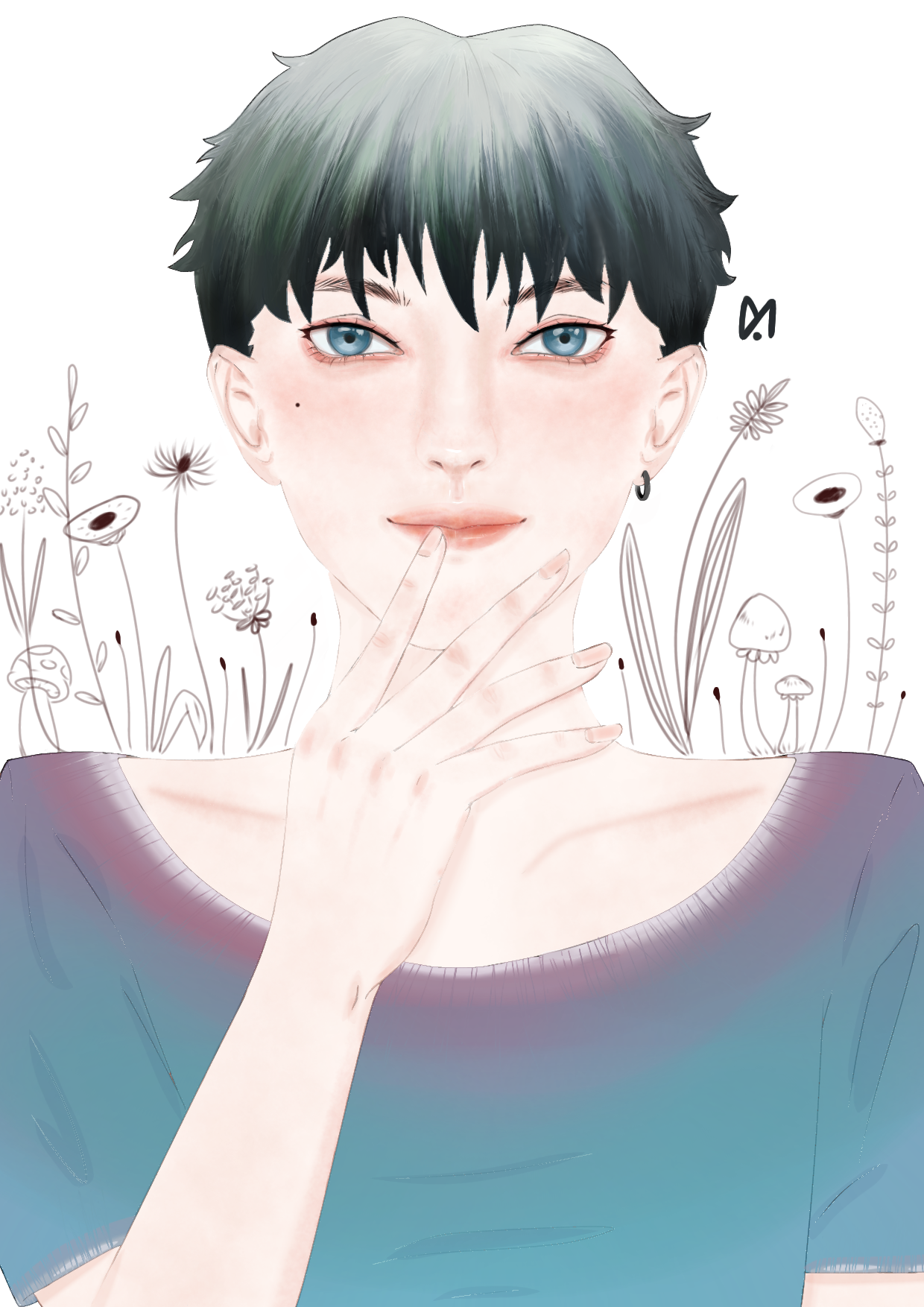 blue - grey - ibisPaint