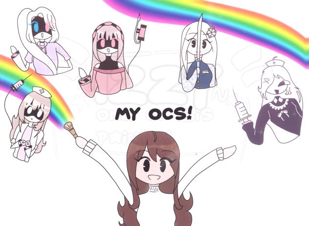 A few of my ocs!! - ibisPaint
