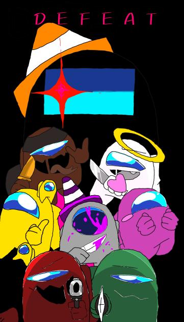 AMONG US V4 DEFEAT - ibisPaint