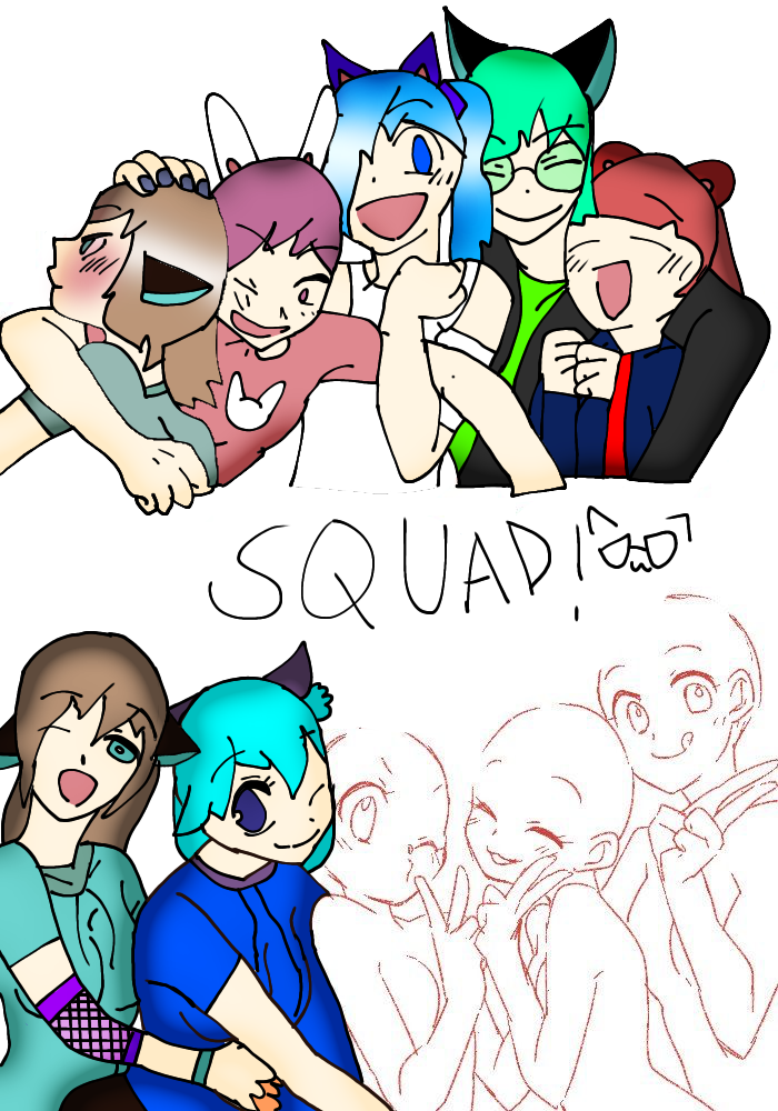 Squad Collab people! - ibisPaint