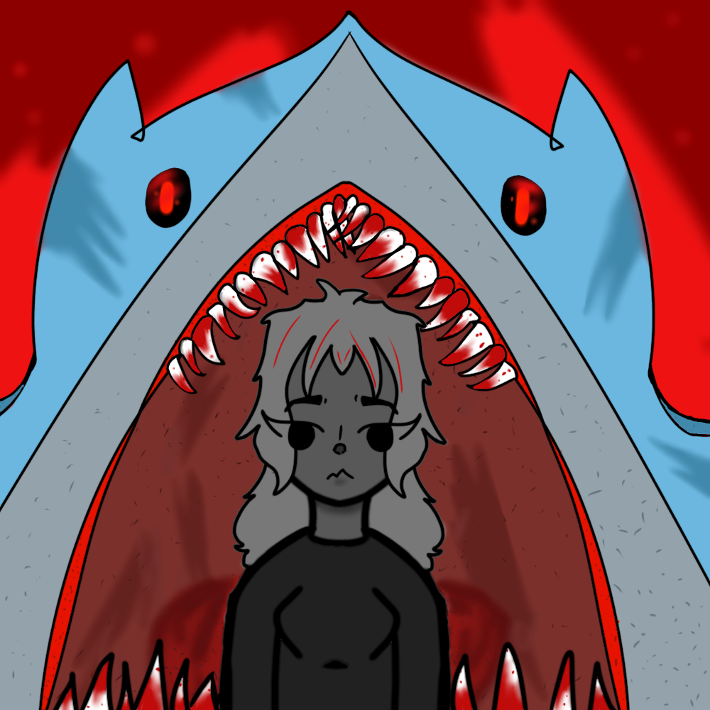 shark attach - ibisPaint