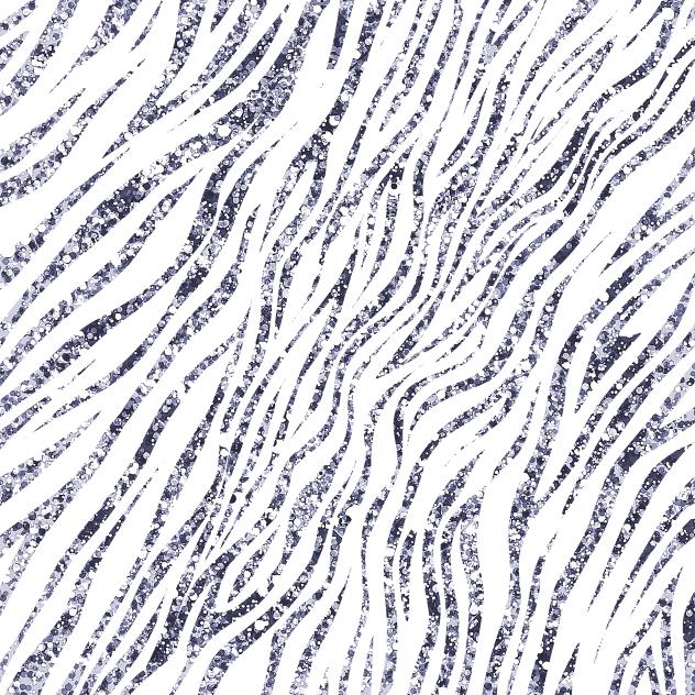 Silver Glitter zebra print - ibisPaint