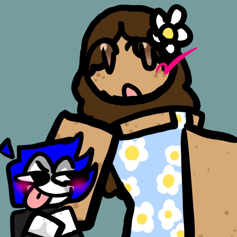 𝓯𝓻𝓮𝓪𝓴𝔂 Guest 1337 and Daisy - ibisPaint