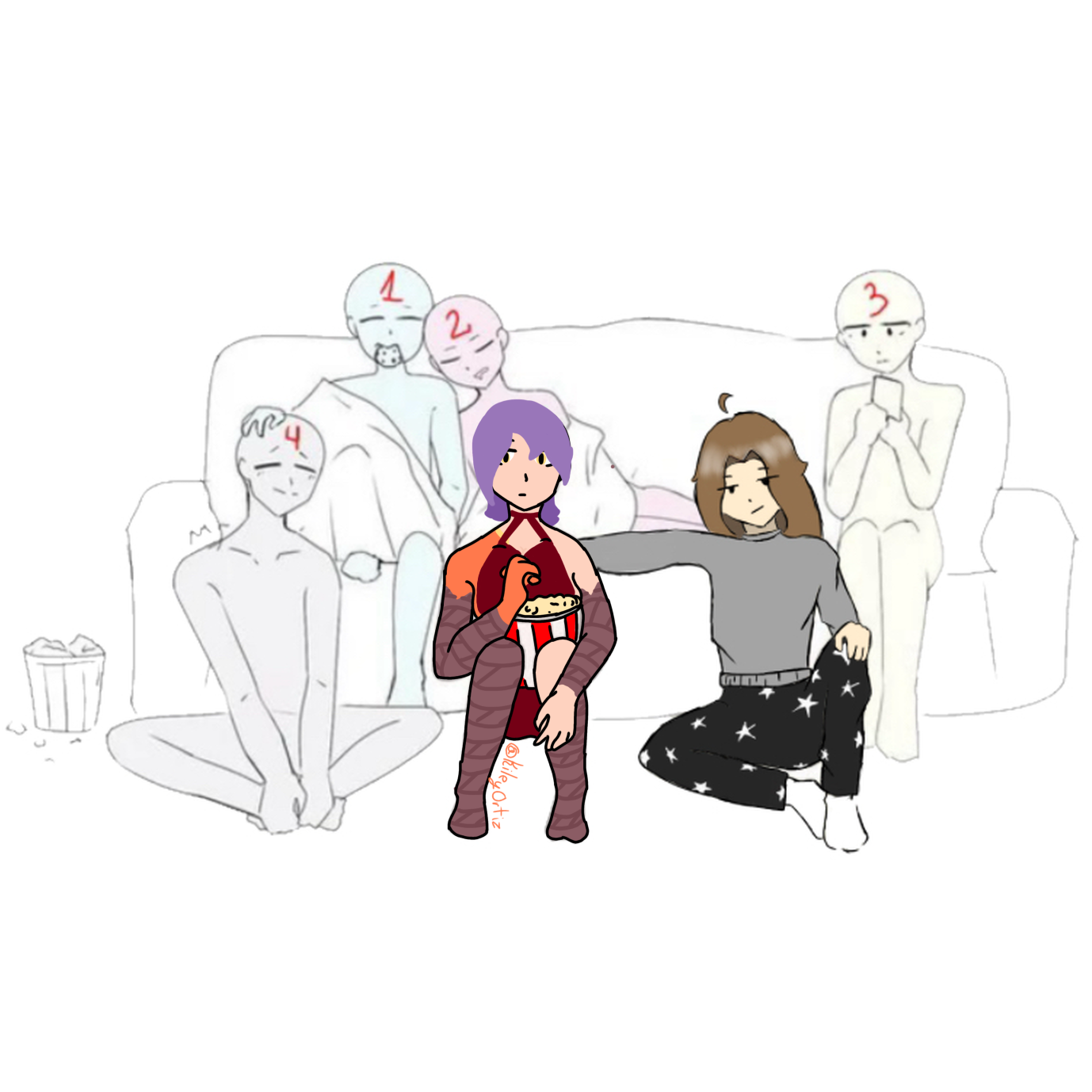 Couch collabb - ibisPaint