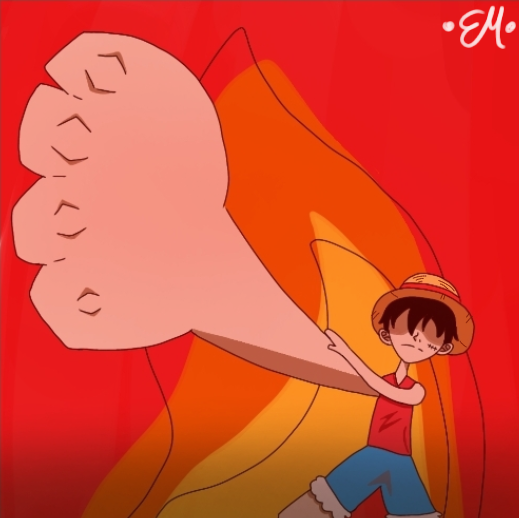 Monkey D.Luffy - ibisPaint