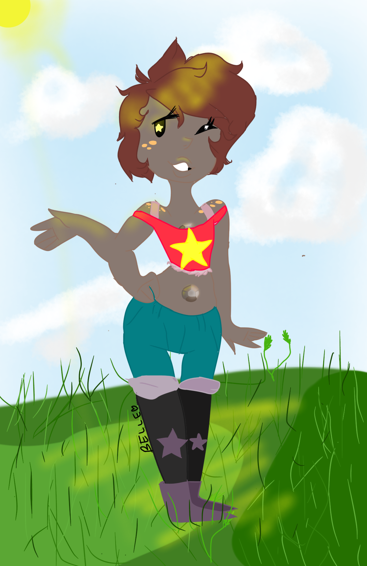 Smokey Quartz Speedpaint - ibisPaint