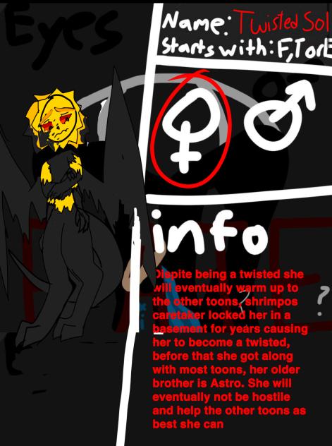 Oc sheet for DW’s comic - ibisPaint