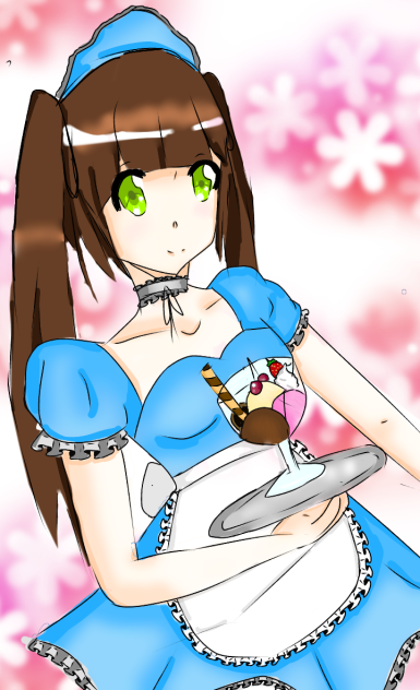 kawaii maid - ibisPaint