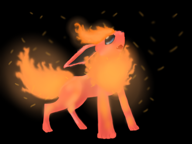 Flareon (with no bg) - ibisPaint