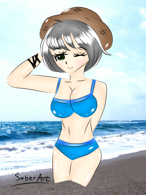 Summer girl - ibisPaint