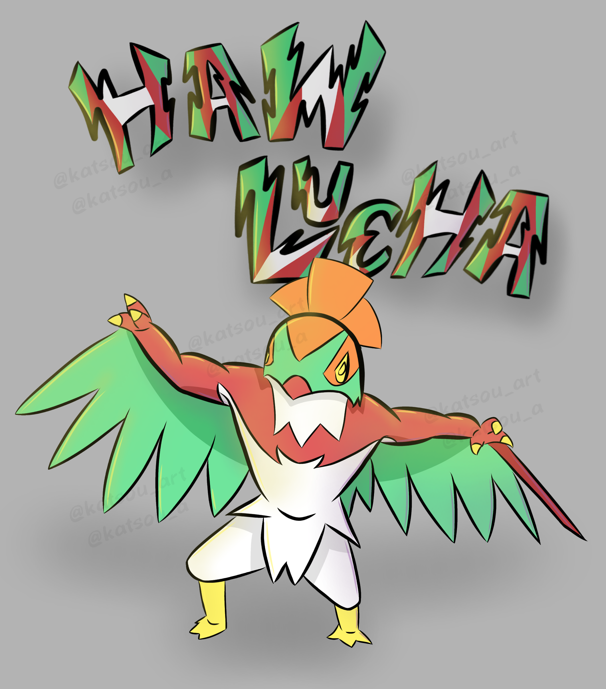 Hawlucha - ibisPaint