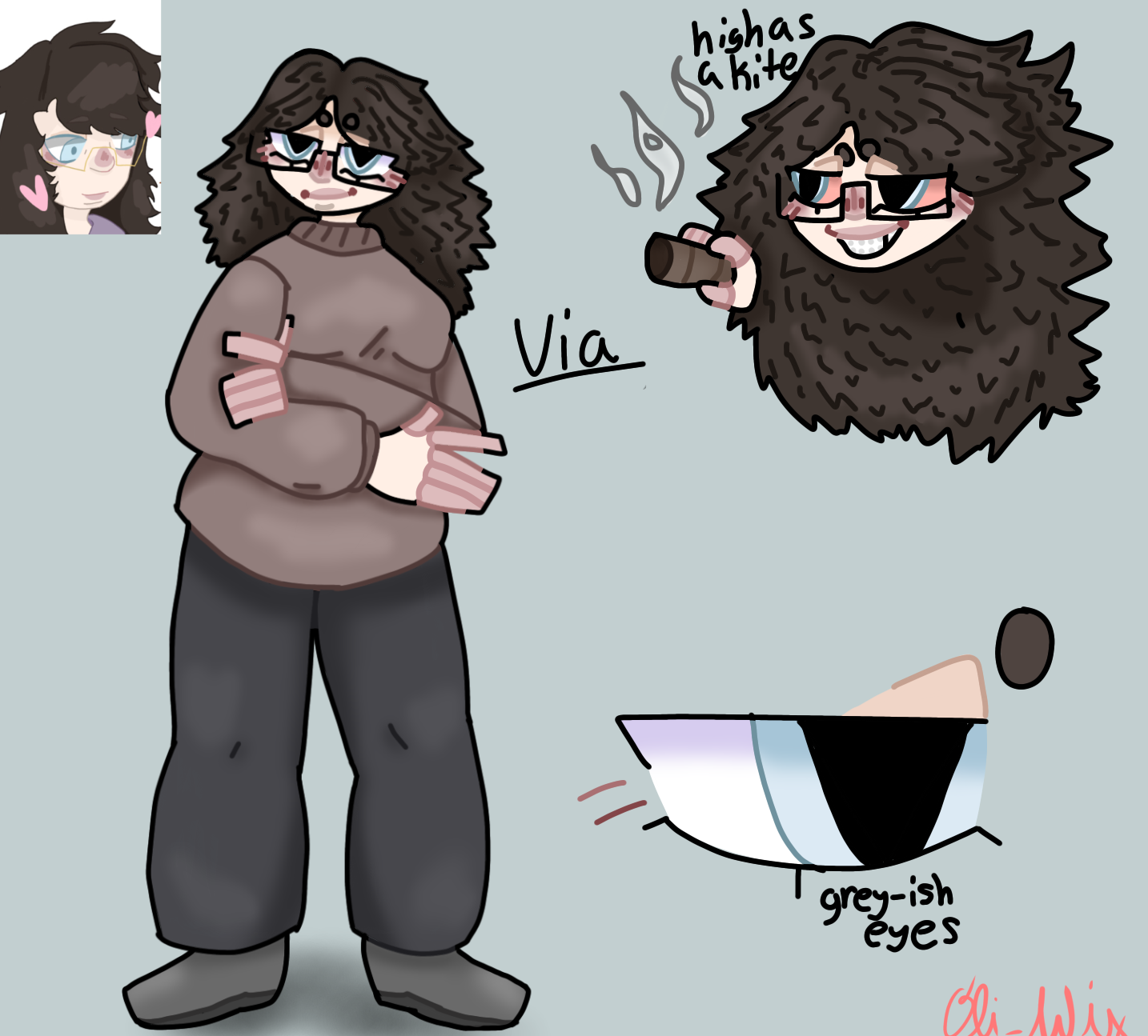 Via’s ref sheet - ibisPaint