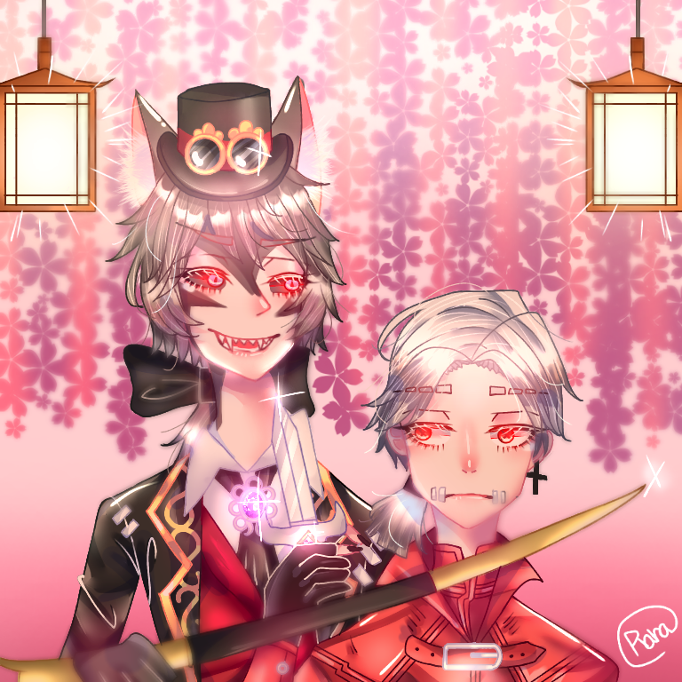 คาร์ล & โจเซฟ สกินทอง identity v - ibisPaint