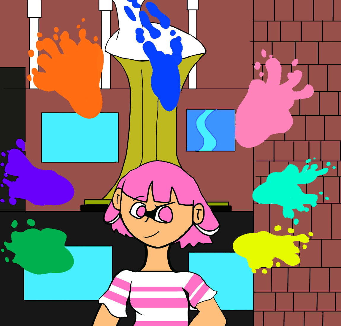 being splated is annoying - ibisPaint