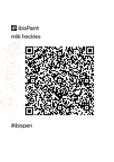 Milk freckles - ibisPaint