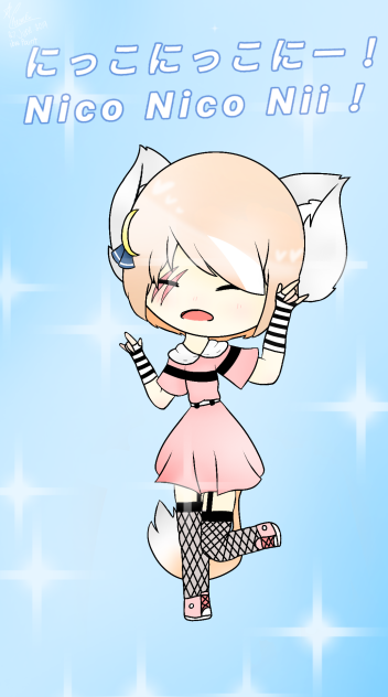 「Nico Nico Nii!」 - ibisPaint