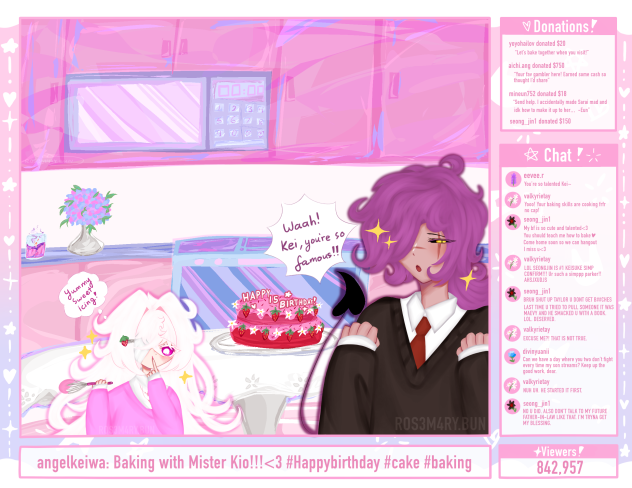 Birthday stream - ibisPaint