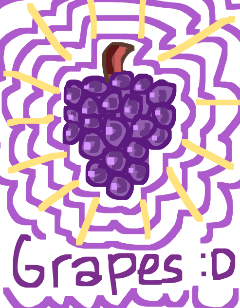 Grapes!! 🍇 - ibisPaint