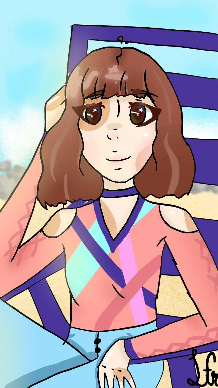 Relaxing waves - ibisPaint