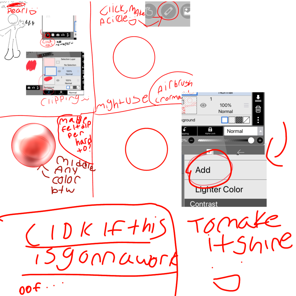 How to make pearl(NOT SURE u can try ig) - ibisPaint