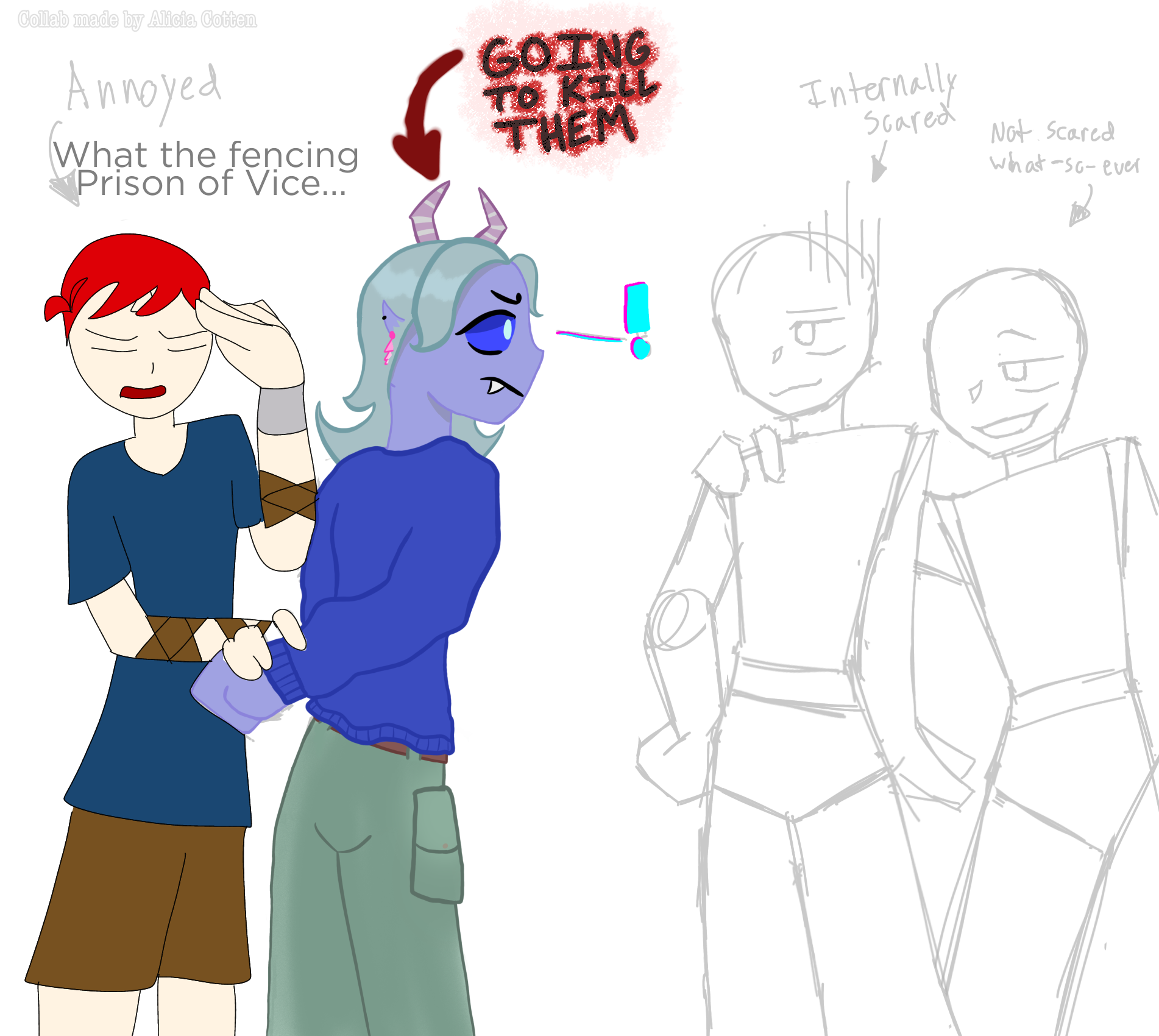 (idek) - A Collab - ibisPaint