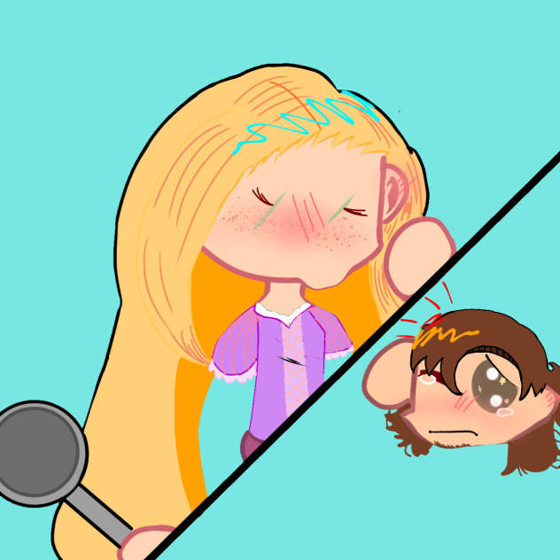 Tangled👱🏻‍♀️🧑🏽 - ibisPaint