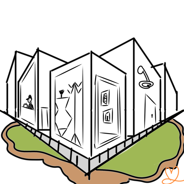 2 point perspective - ibisPaint