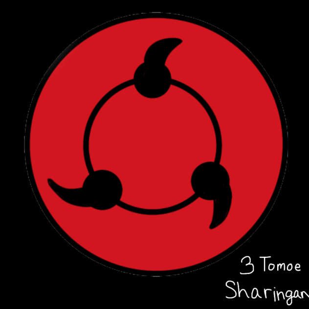 3 Tomoe Sharingan - ibisPaint