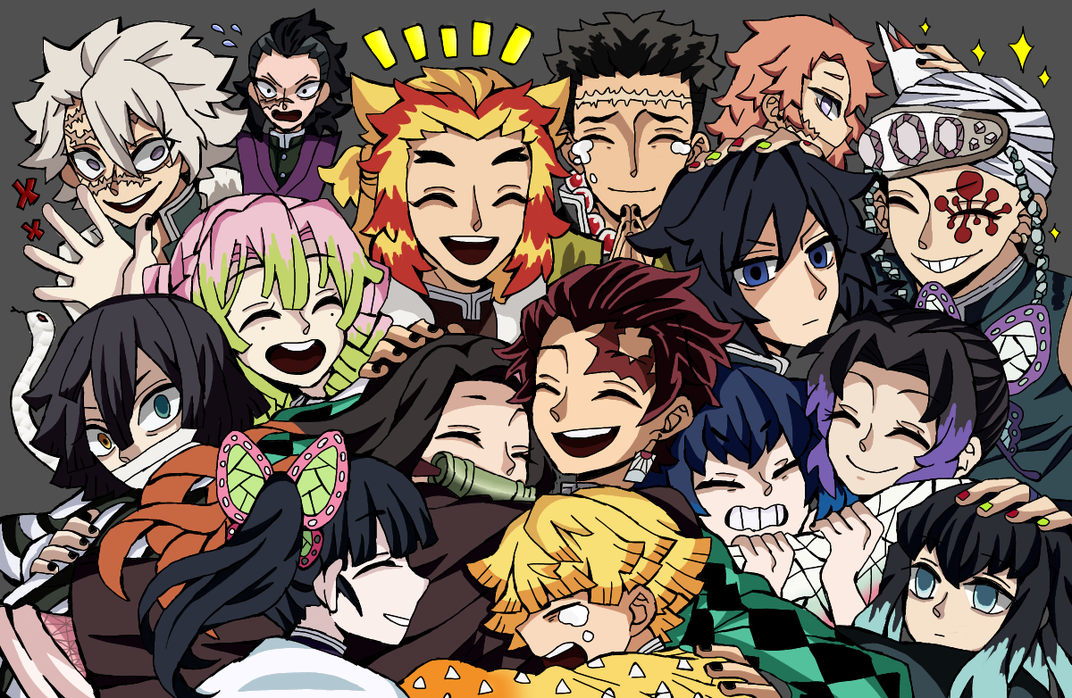 demon slayer portrait - ibisPaint