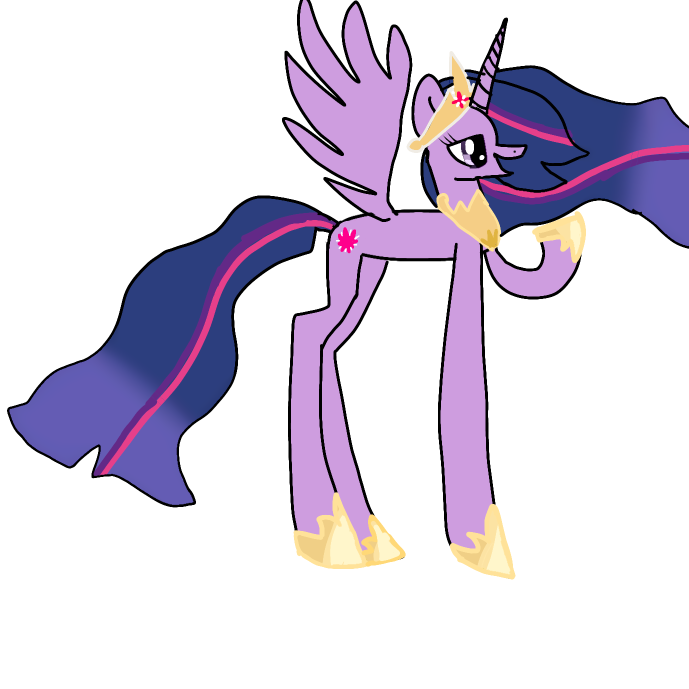 la princesa Twilight - ibisPaint