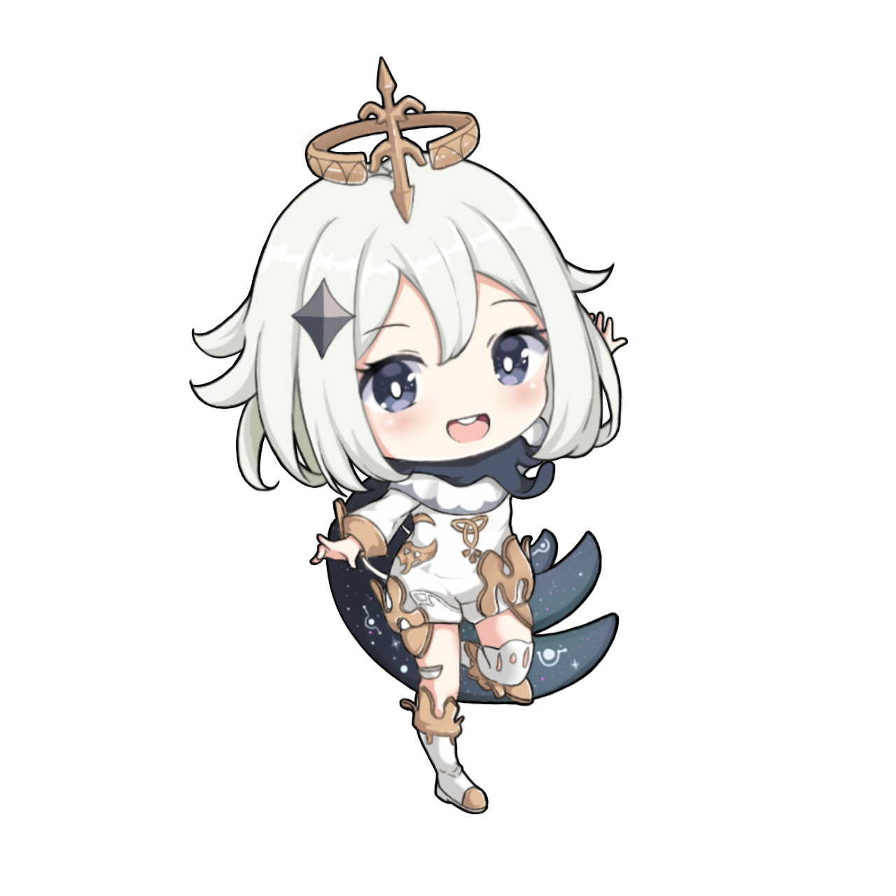 Genshin impact paimon - ibisPaint