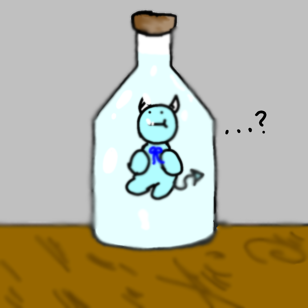 prum in the bottle - ibisPaint