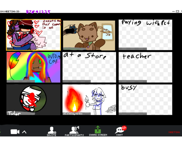 wrong zoom call... - ibisPaint