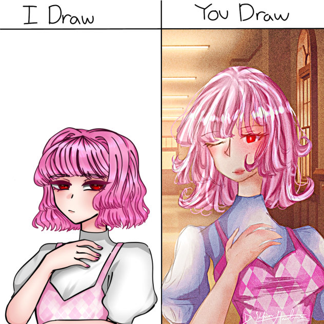 I draw You draw collab - ibisPaint