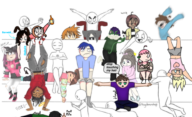 Couch collab - ibisPaint