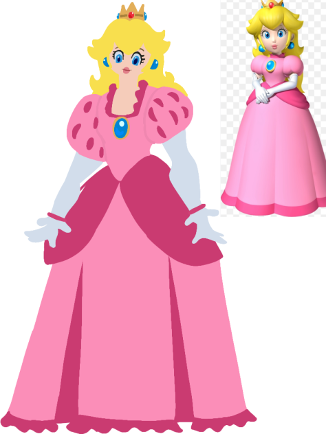 Fantasy Princess Peach Design - ibisPaint