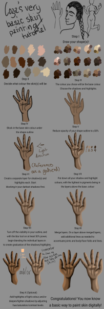 Basic skin tutorial - ibisPaint