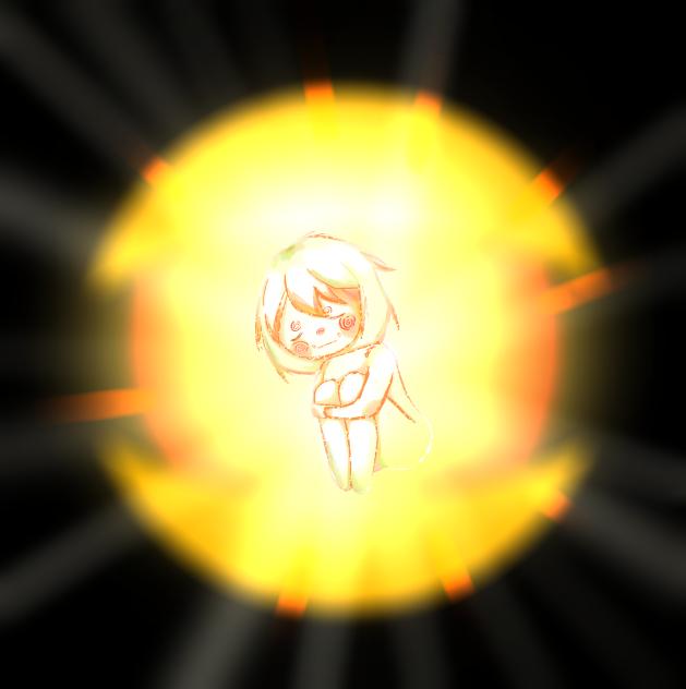 And the sun screamed. - ibisPaint