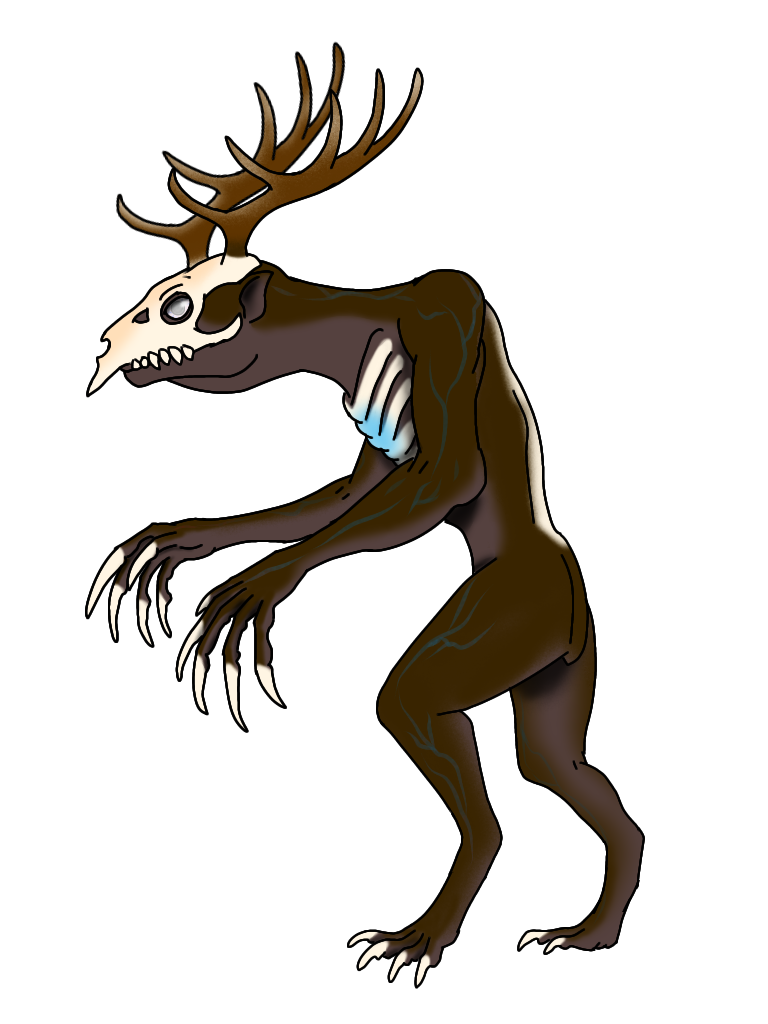 Wendigo render - ibisPaint