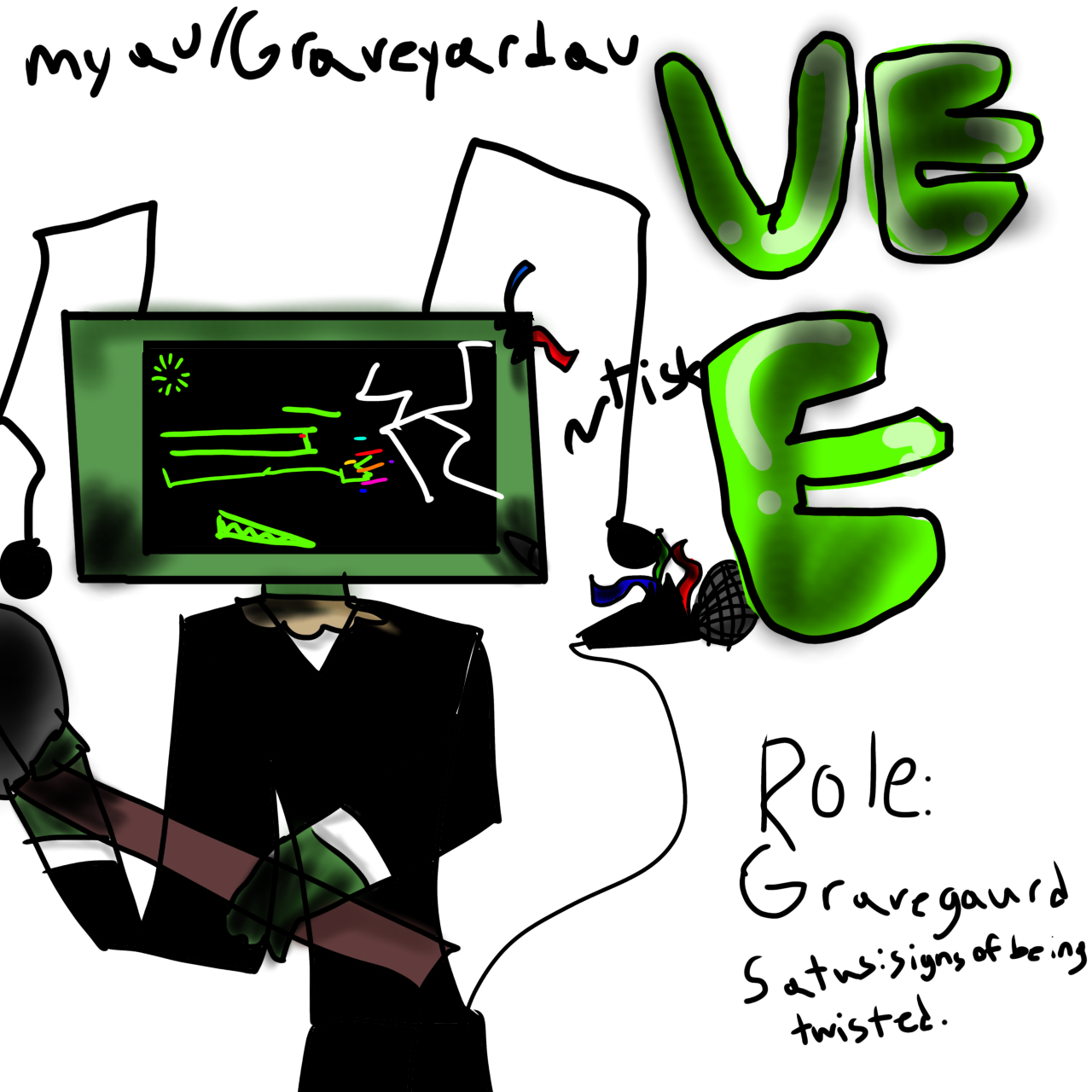 VEE my au aka graveyard au - ibisPaint