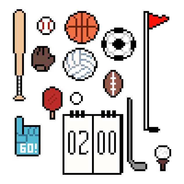 sports pixel icon - ibisPaint